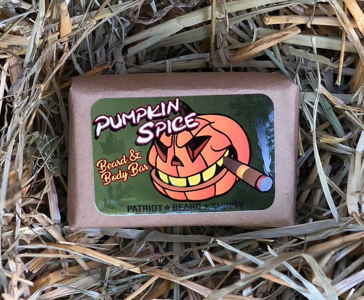 Pumpkin Spice Beard Bar – Patriot Beard Supply